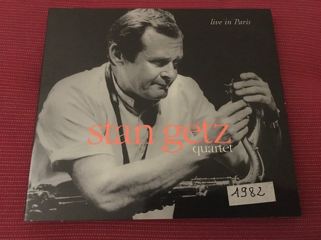 CD - Stan Getz - Live In Paris
