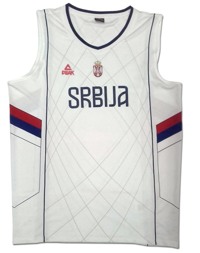 Peak dres košarkaške reprezentacije Srbije - beli