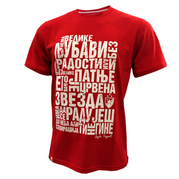 Majica "Ljuba Tadić" - crvena