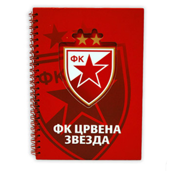 Sveska sa spiralnim koričenjem FK CZ