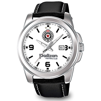 Ručni sat "Mali grb + Partizan" FK Partizan Casio MTP-1314L