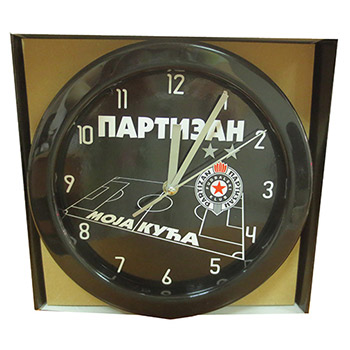 Zidni sat "Moja kuća" FK Partizan 2073