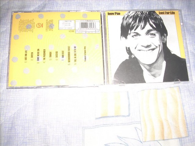 Iggy Pop - Lust For Life CD Virgin EU 1990.