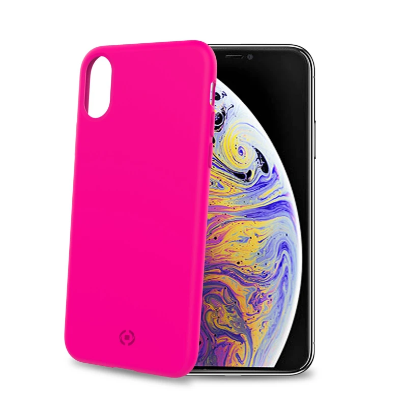 Celly tpu futrola shock za iphone xs max u pink boji