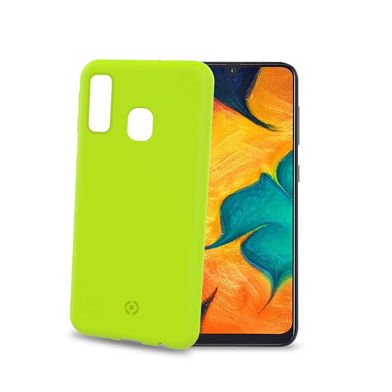 Celly tpu futrola shock za samsung a40 u žutoj boji