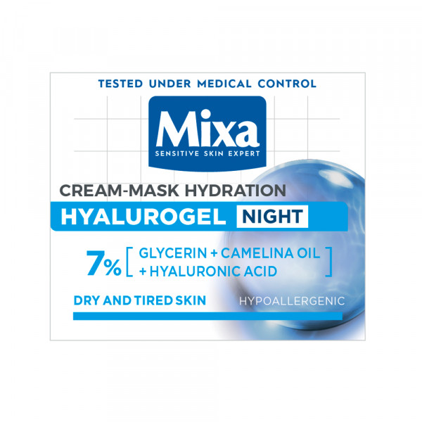 Mixa Hyalurogel noćna nega 50ml