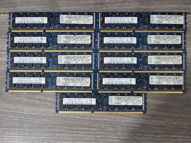Hynix DDR3 RAM Memorija 8GB PC3L-10600R HMT31GR7CFR4A
