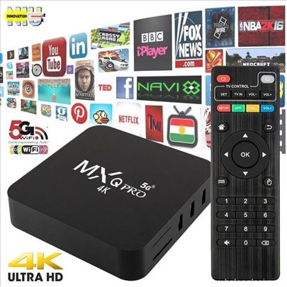 ANDROID TV BOX Smart tv box MxQ Pro 4K 5G 4g/64g