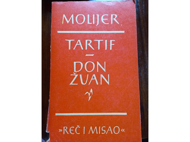 Reč i misao / TARTIF - DON ŽUAN, Molijer