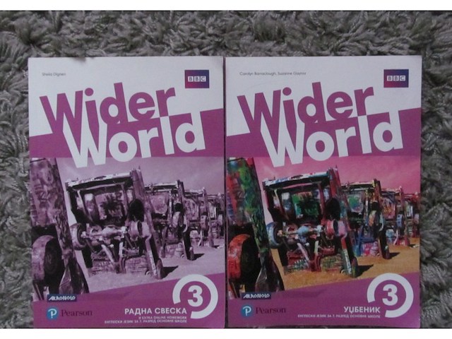 Engleski jezik za 7. razred - Wider World 3 / komplet