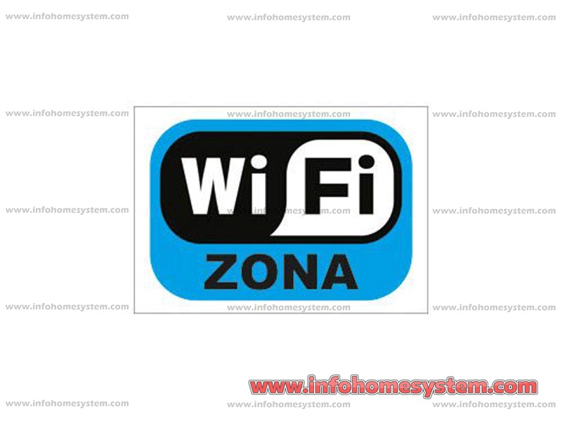 NALEPNICA WI FI ZONA