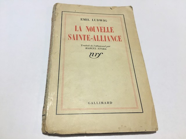 Novi sveti zavet  Emil Ludvig    oko 1930.