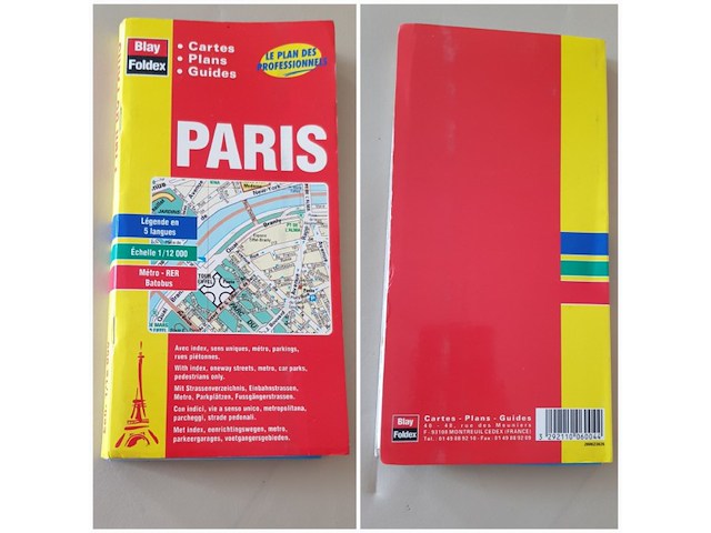 Mappa Paris, visejezicno izdanje