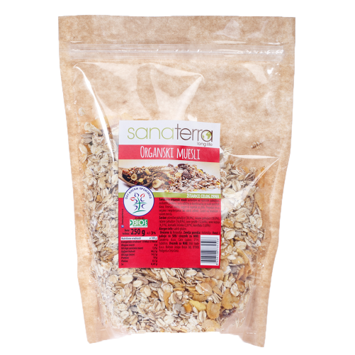 Organski muesli basic 250gr