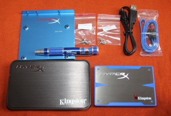 Kingston HyperX SSD 2.5" SATA III 6.0 Gb/s Upgrade Bundle Kit