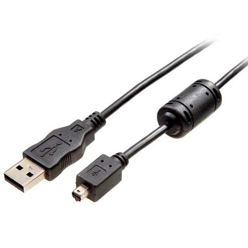 Vivanco High-Grade USB 2.0 to USB Mini B 8-pin Connection Cable for Digital Cameras 1.5m