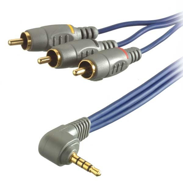 Vivanco Camcorder Golden Connection Cable 2m
