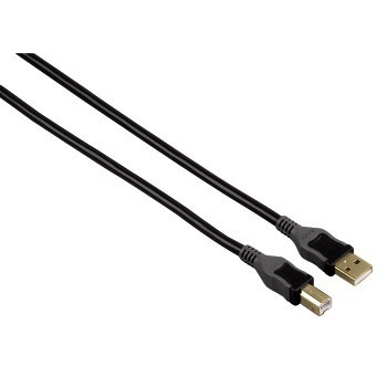 Hama USB 2.0 Cable 5m (gold-plated, double shielded)