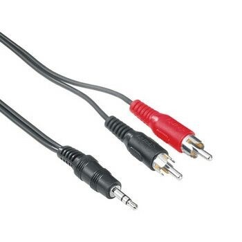 Hama 2 RCA Plugs - 3.5 mm Stereo Jack Plug 2m