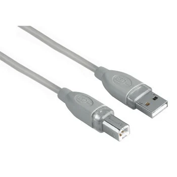 Hama USB 2.0 Cable 3m (shielded, grey)