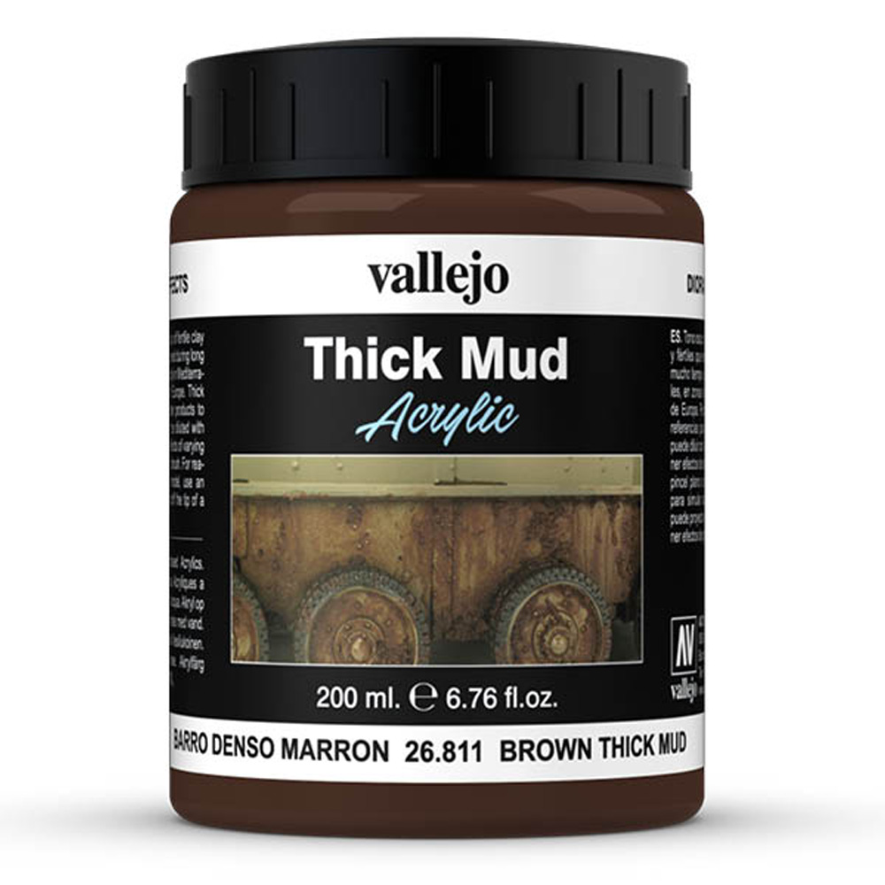 Brown Thick Mud