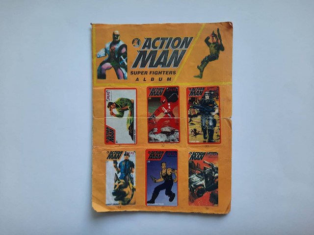 Action Man Super Fighters Album AKAS EX-YU