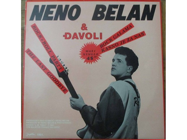 Neno Belan &;; Djavoli-Rock Galama Maxi Single LP (1991)