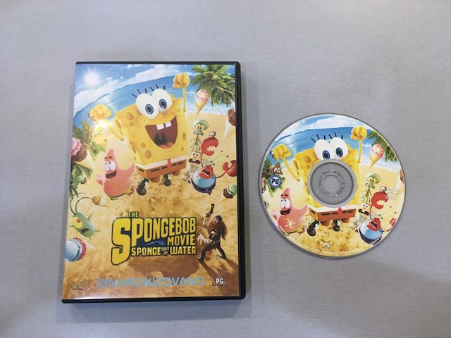 Sundjer Bob na suvom 2015 DVD Sponge Bob Movie