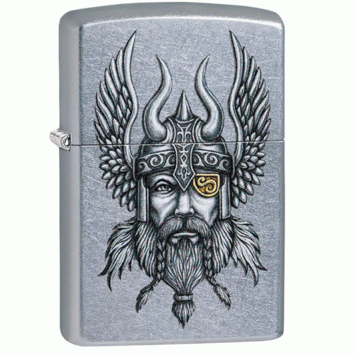 Zippo hromirani upaljač Viking Warrior