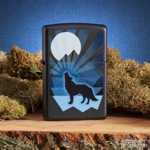 ZIPPO upaljač Wolf and Moon