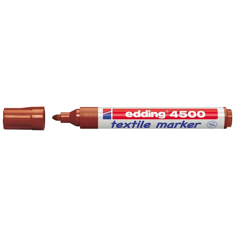 Vodootporni marker T-SHIRT E-4500 2-3mm braon Edding