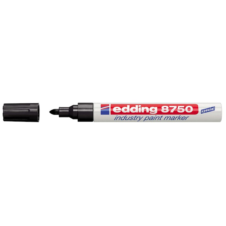 Industrijski paint marker E-8750 2-4mm crna Edding