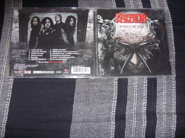 Kreator – Enemy Of God CD Steamhammer 2005. Enhanced