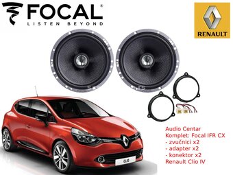 Renault CLIO komplet zvucnika FOCAL Integration CX
