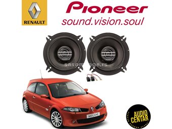 Renault MEGANE komplet zvucnika Pioneer TS-G CX130