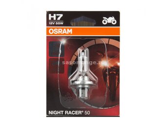 Sijalica moto Osram H7 12v 55w night 50