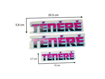 Yamaha Tenere - Nalepnice - 1581