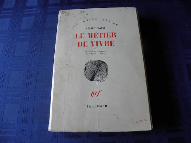 Cesare Pavese: Le Metier de Vivre, 1958