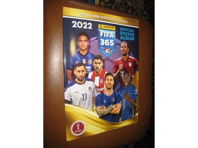 Album FIFA 365 The Golden World of football 2022.