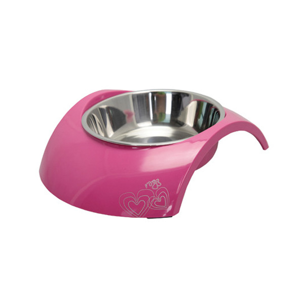 Rogz Melamine Cat Bowl Pink, pink činija za mačke - Small
