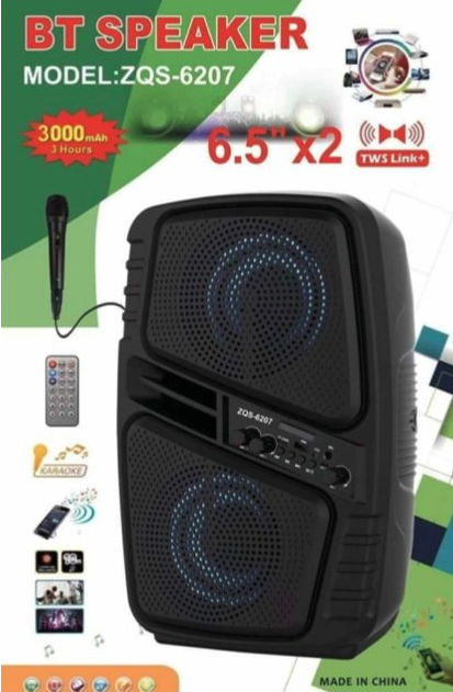 Prenosivi blutut karaoke zvučnik – ZQS-6207