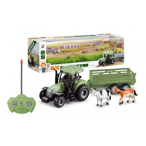 RC traktor sa prikolicom i životinjama
RC traktor sa prikolicom i životinjama