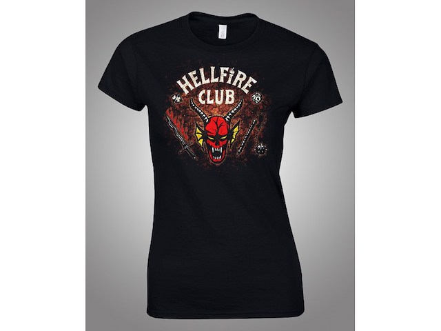 Majica Stranger things (Hellfire club)