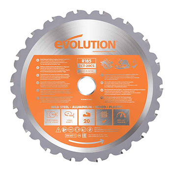 Evolution list testere 185mm multi EVO185 Multi