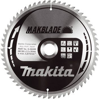 Makita list za testeru od tvrdog metala MAKBlade Plus sa 40 zubaca 216/30 mm B-08872