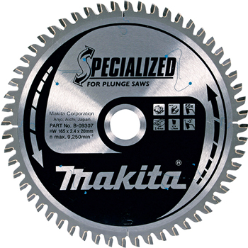 Makita list za testeru od tvrdog metala sa 60 zubaca 190/30 mm B-09597