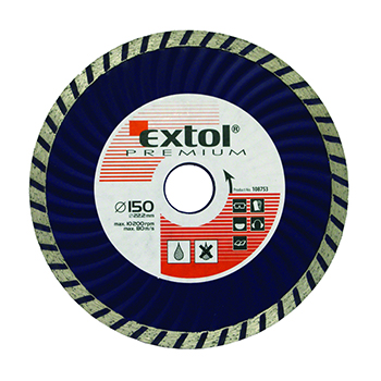 Extol Premium dijamantsko sečivo Turbo PR 230mm 108755