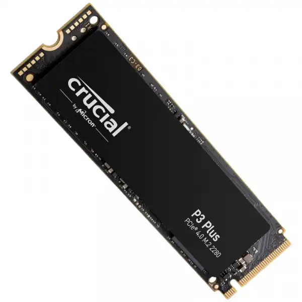 Crucial SSD P3 Plus 500GB M.2 2280 PCIE Gen4.0 3D NAND, RW: 47001900 MBs, Storage Executive + Acronis SW included ( CT500P3PSSD8 )