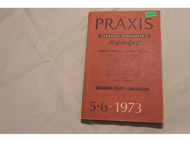 Praxis - Građanski svijet i socijalizam - 5-6/1973