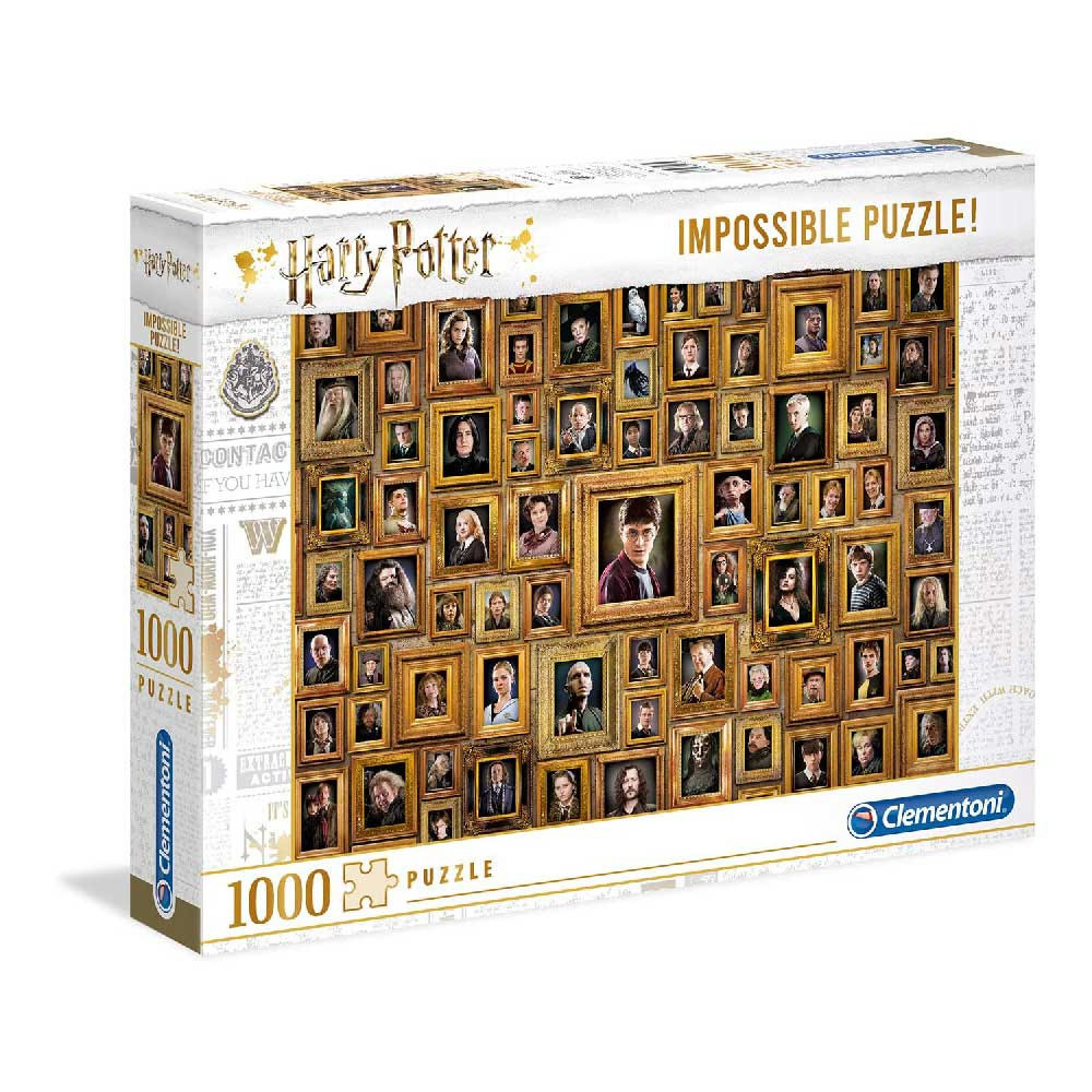 CLEMENTONI PUZZLE 1000 IMPOSSIBLE HARRY POTTER CL61881